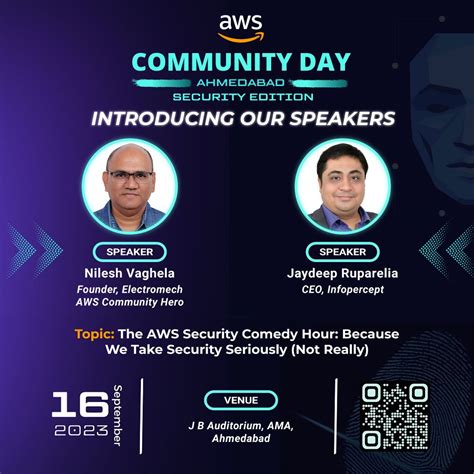 Manan Shah On Linkedin Awscommunityday Securityedition2023