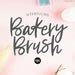INSTANT OTF DOWNLOAD Bakery Brush Font File Otf File Script Brush Script Font Handwriting