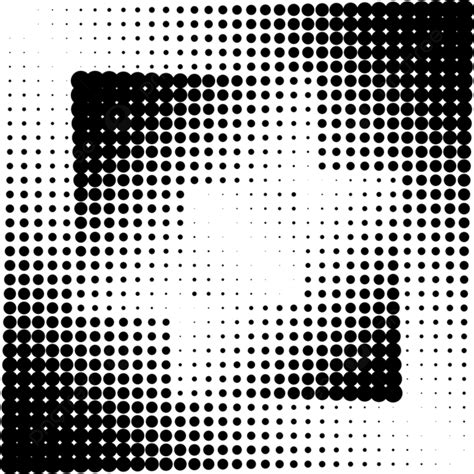 Geometric Shape Halftone Vector Illustration Background Geometric Geometrical Shape