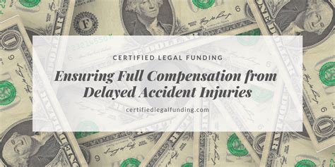 Ensuring Full Compensation From Delayed Accident Injuries Certified