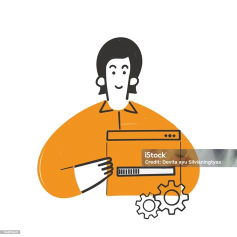 손으로 그린 낙서 소프트웨어 구성 시스템 아이콘 그림 벡터 Java 프로그래밍 언어에 대한 스톡 벡터 아트 및 기타 이미지