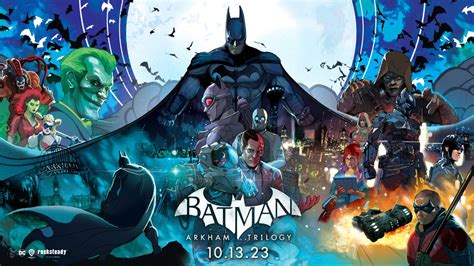 Batman Arkham Trilogy Launches October 13 Gematsu