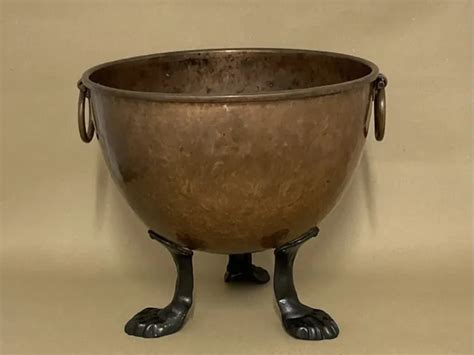 Antique Victorian Copper And Brass Log Binjardiniereplanter C1880 £13500 Picclick Uk