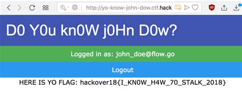 Hackover Ctf 2018 Who Knows John Dows Infosec Rm It