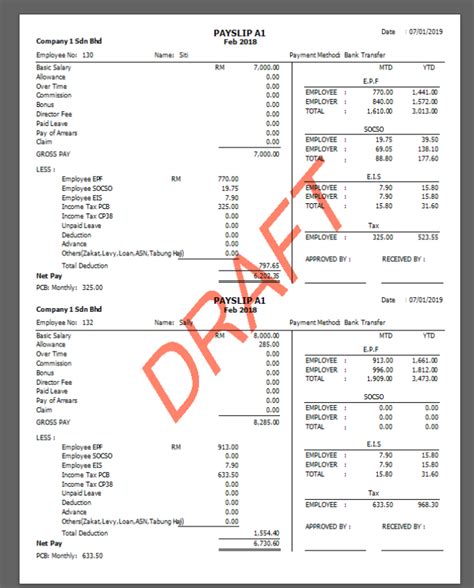 Cloud Payroll Management Report Preview Report Error Empty Report Autocount Resource Center