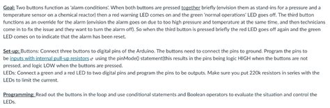 Solved Using An Arduino UNO Please Create A C Program AND Chegg