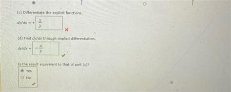 o c differentiate the explicit functions dy dxt