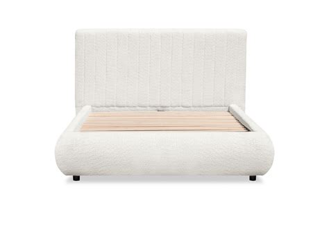 Cream Sycamore Queen Bed