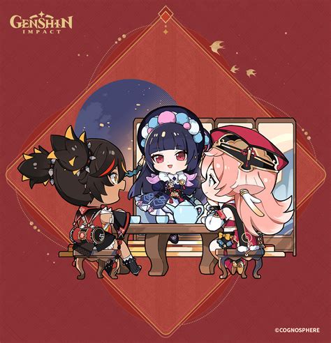 Genshin Impact Character Stickers R Genshin Impact