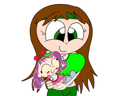 Luckie Holds Emily By Voltagetoons2003 On Deviantart