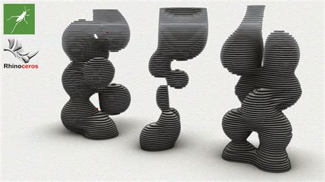 Metaball Parametric Tower Design In Grasshopper Rhino 3d Model 3d Model