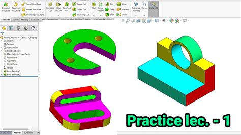 Practice Lecture 1 In Solidworks Youtube