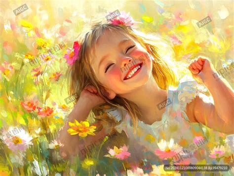 Ai创作图花草丛中笑 怡然自得的小女孩壁纸 花下孩童 花丛玩耍 百花丛中的小女孩 花下小女孩 花丛小朋友 鲜花下的儿童 小孩快乐童年 快乐童年淘气精灵 花朵女孩人物素材 花儿姑娘 花丛里的女孩