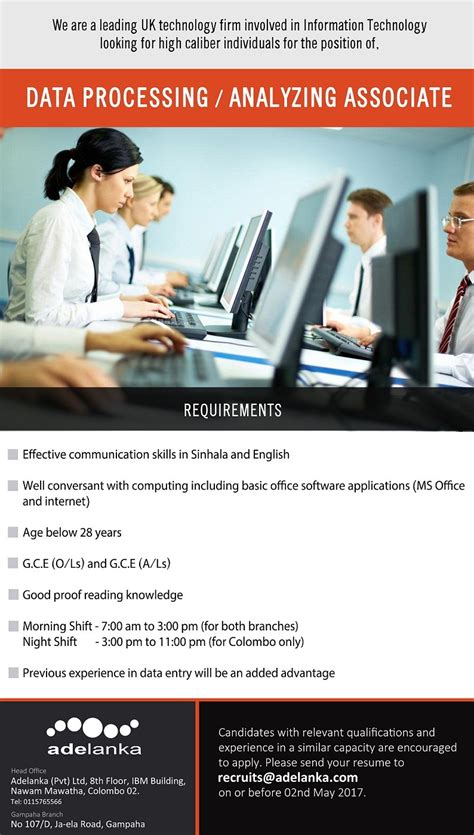 Data Processing Analyzing Associate