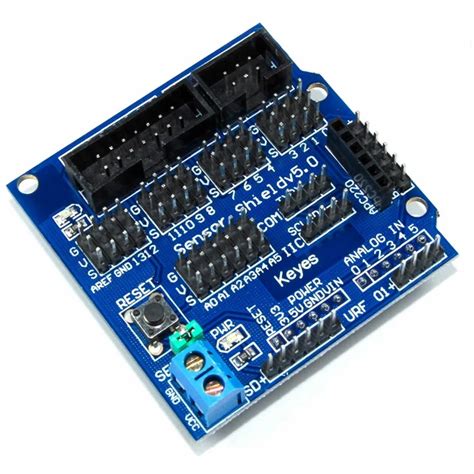 Keyes Io Capteur Bouclier Pour Arduino Uno Eb 041 V5 Lcd Iic Bleu Sd Eur 684 Picclick Fr
