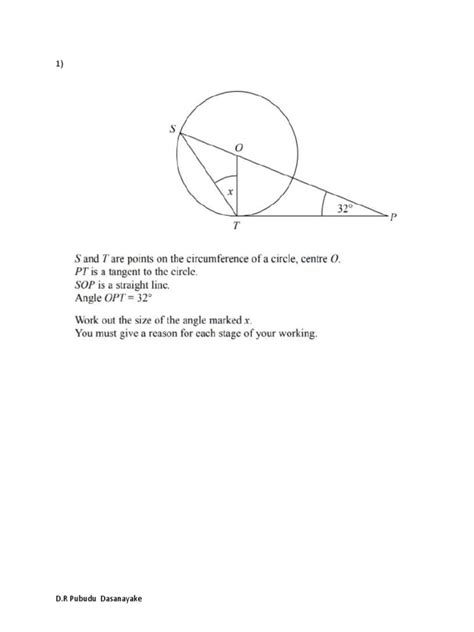 Circle Theorem 2 Pdf