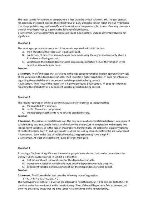 Cfa Level 2 Candidate Resource Questions With Answers Cfa Institute Edubirdie