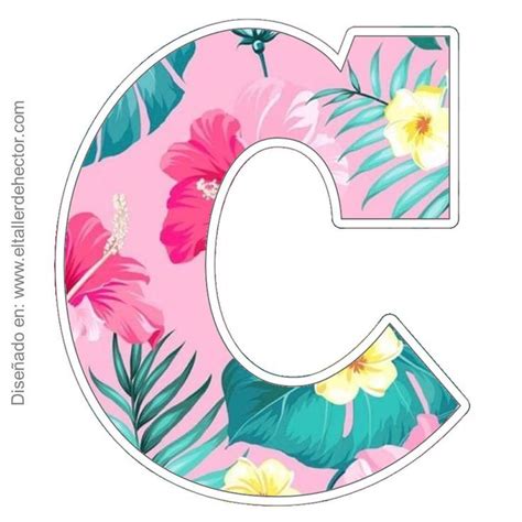 Letras Bonitas De Flores C Jarra Del Buen Beber Letras Del