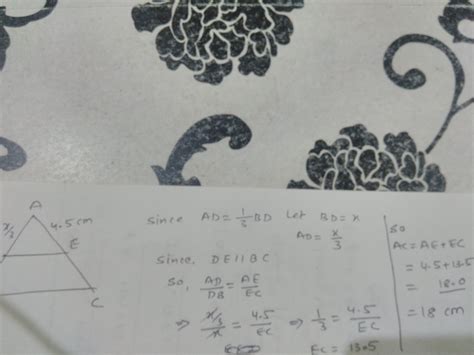 In Figure D And E Are Points On Ab And Ac Respectively Such That De B C If A D