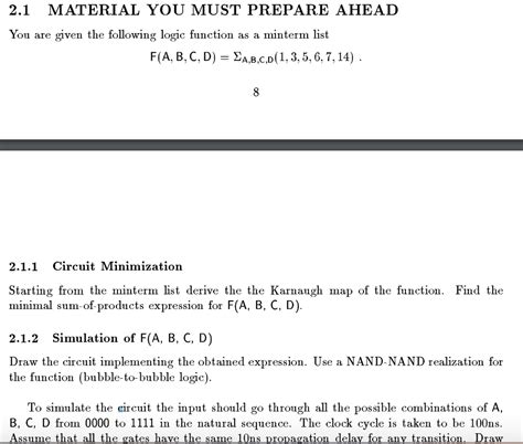 Solved Simulation Of F A B C D Draw The Circuit Chegg Com