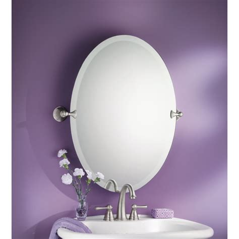 Tilted Oval Bathroom Mirrors Wayfair