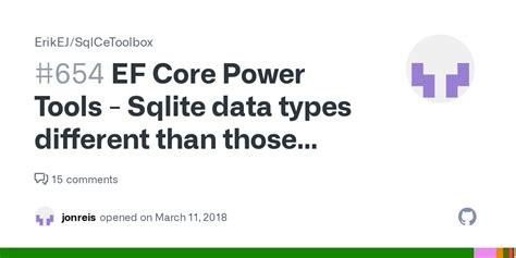 Ef Core Power Tools Sqlite Data Types Different Than Those Created In