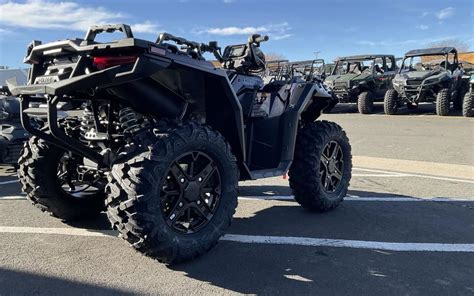 New 2024 Polaris Sportsman 850 Ultimate Trail Crimson Metallic For Sale In Greenwood Village