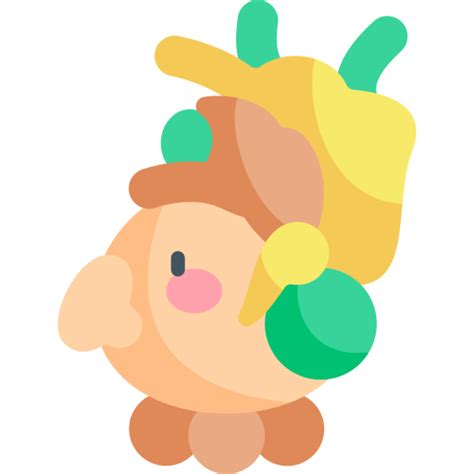 Itzamná Kawaii Flat Icon