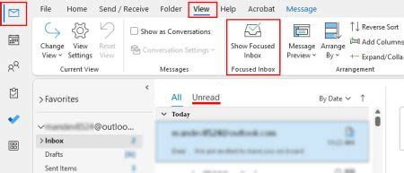 How To Find Or Restore Unread Emails In Outlook