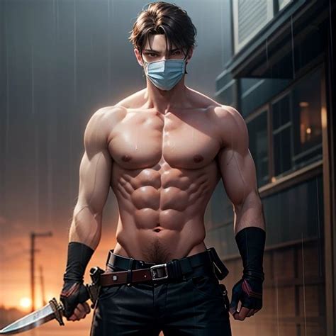 Fighter Hell Batman Christian Bale Character Design Male Handsome Anime
