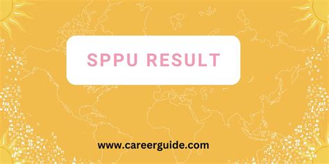 Sppu Result Hall Ticket How To Check Result Merit List Careerguide