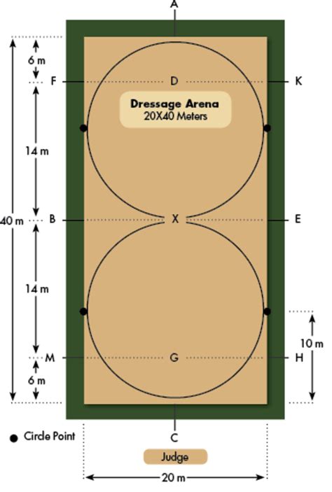 Dressage Arena Printable