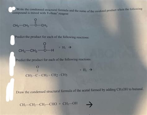 Ethanol Condensed Structural Formula
