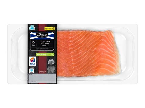 Deluxe 2 Scottish Salmon Fillets Lidl