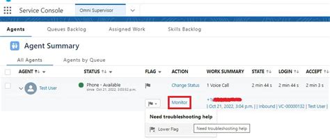 Omni Channel Raise Flag In Salesforce Service Cloud Voice