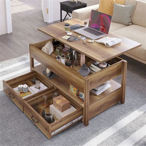 15 Ideas Of Coffee Tables With Hidden Compartments More Than Meets The Eye