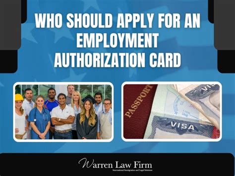 What Is Employment Authorization Faqs Warren Law Firm