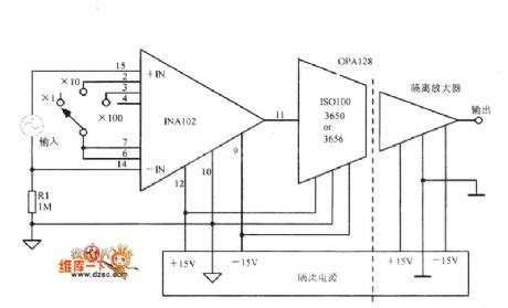 Practical Isolation Amplifier Circuit Amplifier Circuit Circuit Diagram SeekIC Com