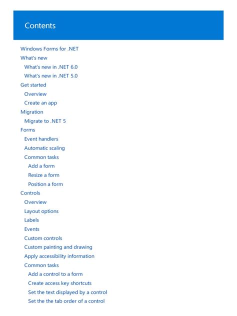 Windows Forms Net 6 Pdf Method Computer Programming Microsoft