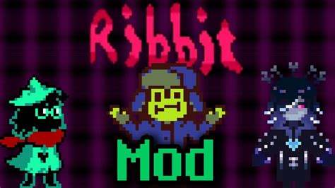 The Deltarune Ribbit Mod Youtube