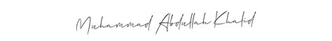 79 Muhammad Abdullah Khalid Name Signature Style Ideas Best Online