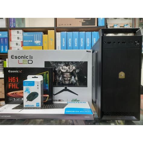 Intel Core I3 3rd Generation 4gb Ddr3 Ram 500gb Hard Disk Esonic 19 Monitor Esonic 61