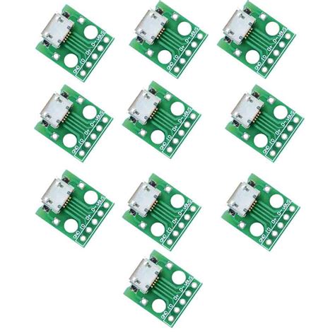 MICRO MINI USB2 0 3 0 Male Female USB To Dip Female B Type Square Interface Mike 5p Patch To