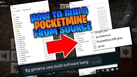 Cara Build Software Server Mcpe Pocketmine Dari Source Youtube