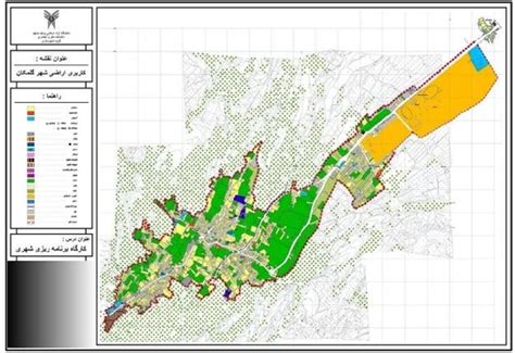 خرید و قیمت کارگاه برنامه ریزی شهری شهر گلمکان نمونه طرح شهرسازی ، کاربری زمین ترب