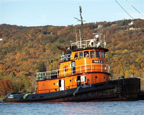 Fred K Ii Tugboat Hudson River Garrison Ny