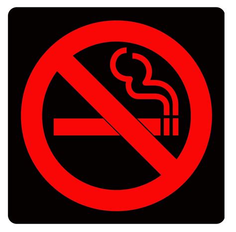 ป้ายห้ามสูบบุหรี่ ้ป้าย ห้ามสูบบุหรี่ อะคริลิค ตัวนูน มีสีให้เลือก