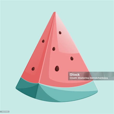 수박 조각의 벡터 일러스트레이션입니다 다양한 응용 프로그램을위한 육즙이 많은 열대 수박 디자인 0명에 대한 스톡 벡터 아트 및 기타 이미지 Istock