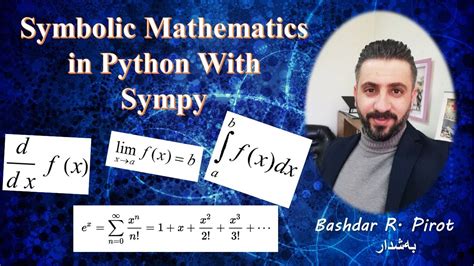 Sympy Symbolic Mathematics In Pythonشیکاری هێمایی لە پایسۆندا Youtube