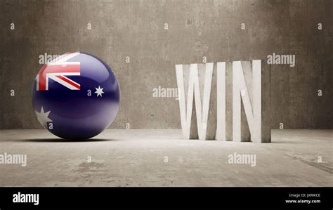 Australia High Resolution Win Concept Stock Photo Alamy